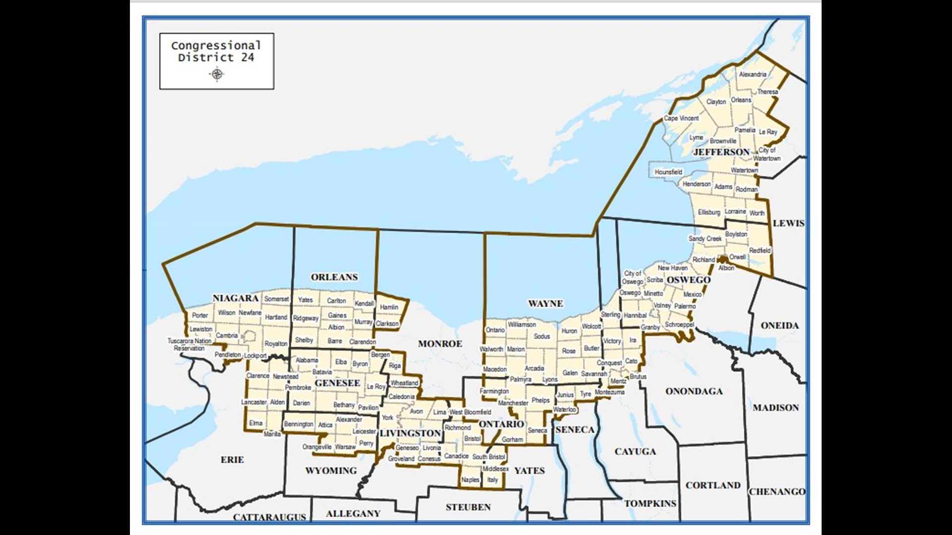 Redistricting proposal carries vast implications for WNY congressional ...