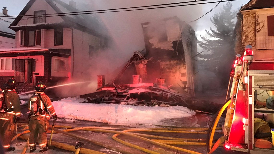Buffalo firefighters respond to 3-alarm blaze on Brinkman Avenue | wgrz.com