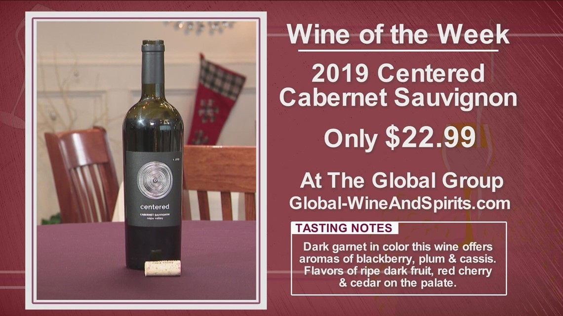 Kevin's Wine of the Week is the 2019 Centered Cabernet Sauvignon | wgrz.com