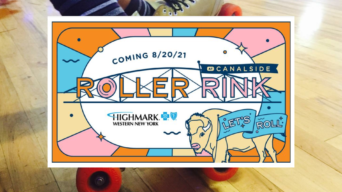 NY's largest outdoor roller rink opens at Canalside | wgrz.com