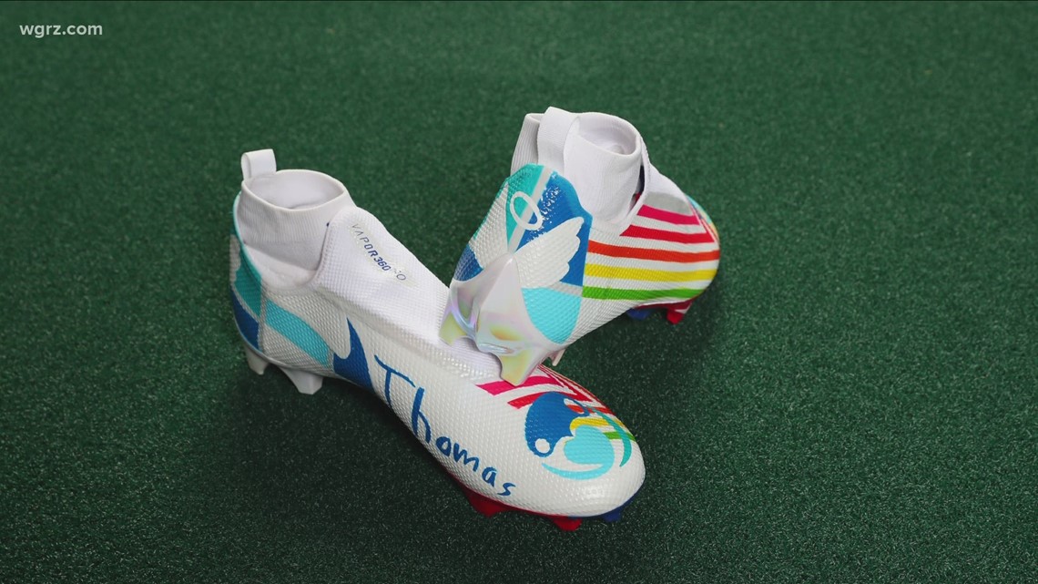 Josh Allen participates in 'My Cause My Cleats" | wgrz.com