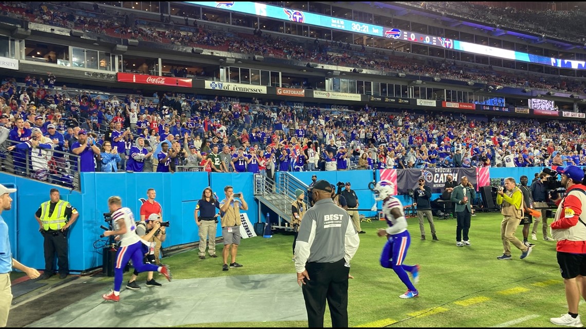 Social media paints picture of the Bills' game in Nashville | wgrz.com