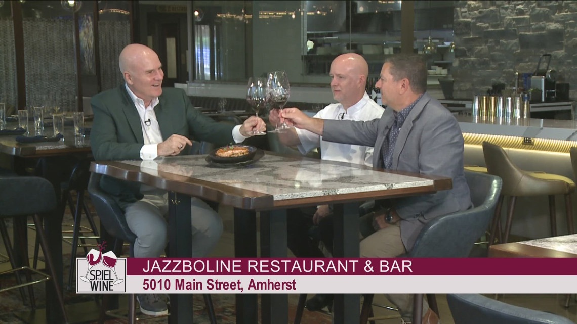 Kevin is with Chef Sean Docker and Scott Rossi at Jazzboline Restaurant ...
