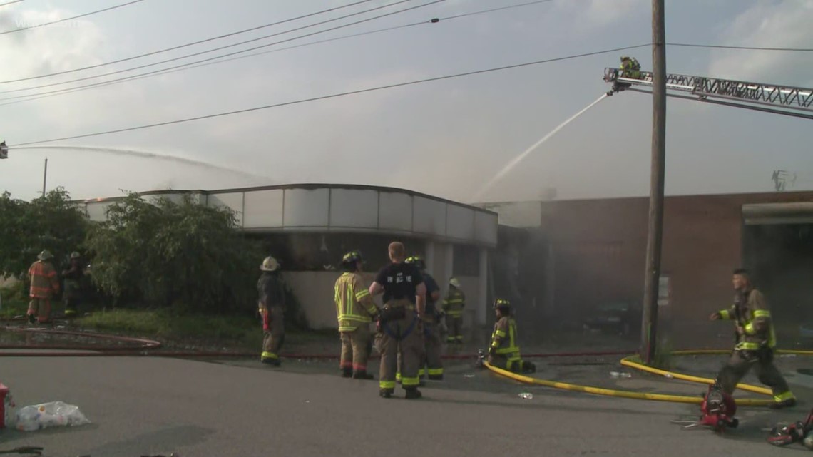 2 firefighters treated for injuries after battling Walden Avenue ...