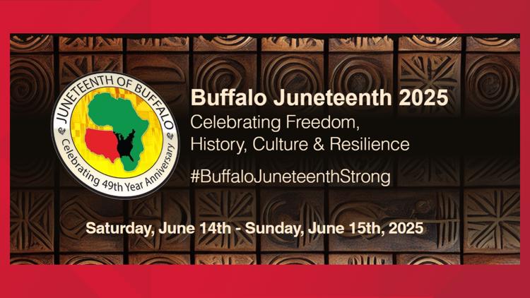 Buffalo celebrates 50th Juneteenth Festival in 2025 | wgrz.com