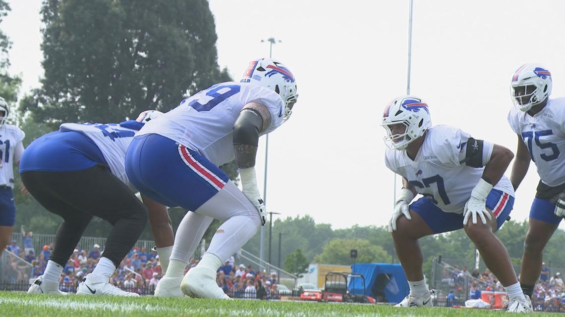 Spencer Brown is working his way back at Bills camp | wgrz.com