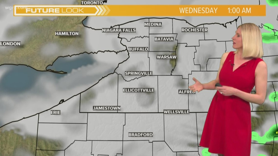 Storm Team 2 Jennifer Stanonis' Daybreak Forecast for 4/23/2019 | wgrz.com