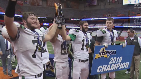 CSP football wins back-to-back Class D state titles | wgrz.com