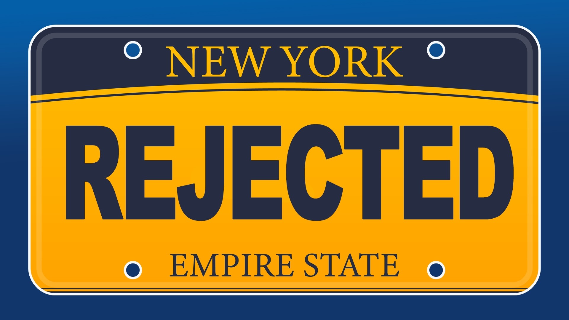 From clever to confusing: the personalized license plates New York won ...