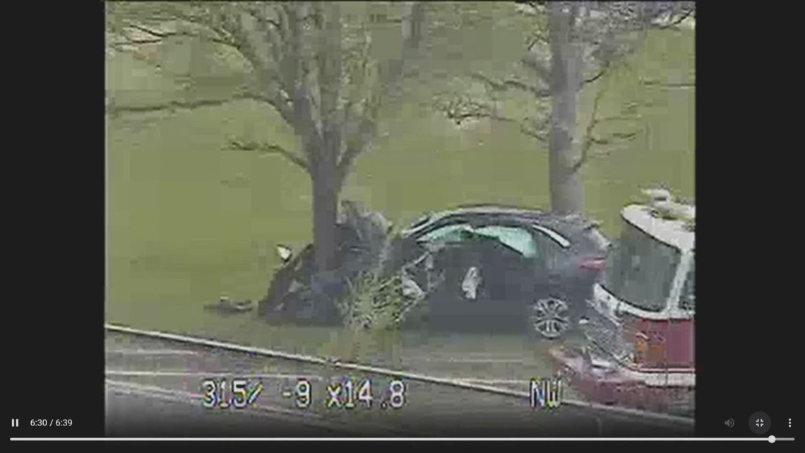 Car crash closed Elm Street on Sunday afternoon | wgrz.com