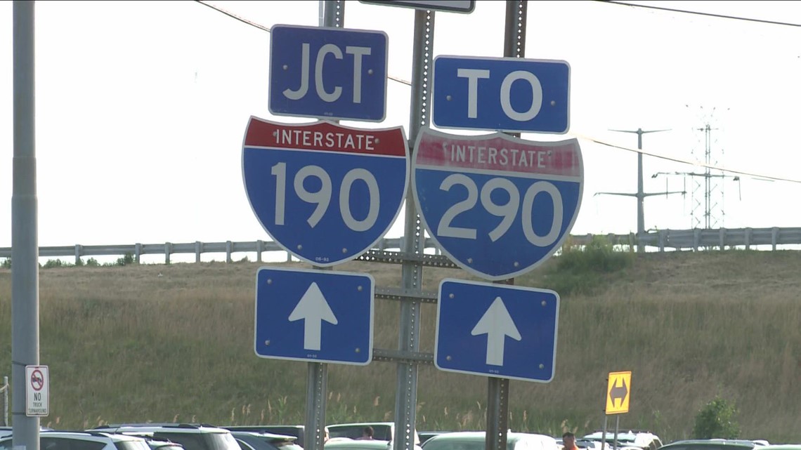 Construction-related lane closures suspended for Labor Day weekend | wgrz.com