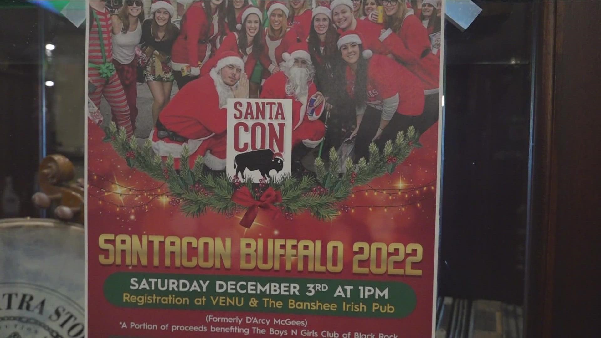 SantaCon coming to Downtown Buffalo on Saturday | wgrz.com