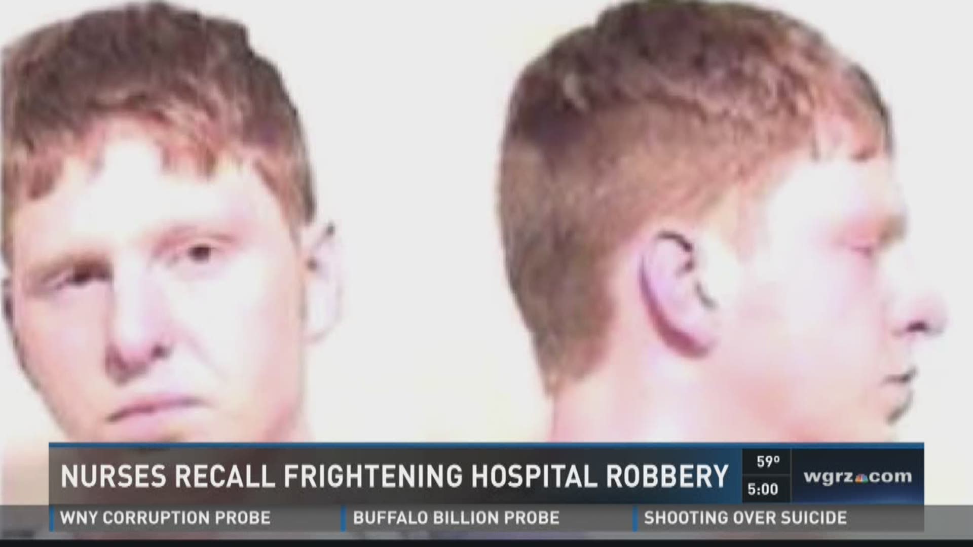 Suspect in hospital robbery arraigned | wgrz.com