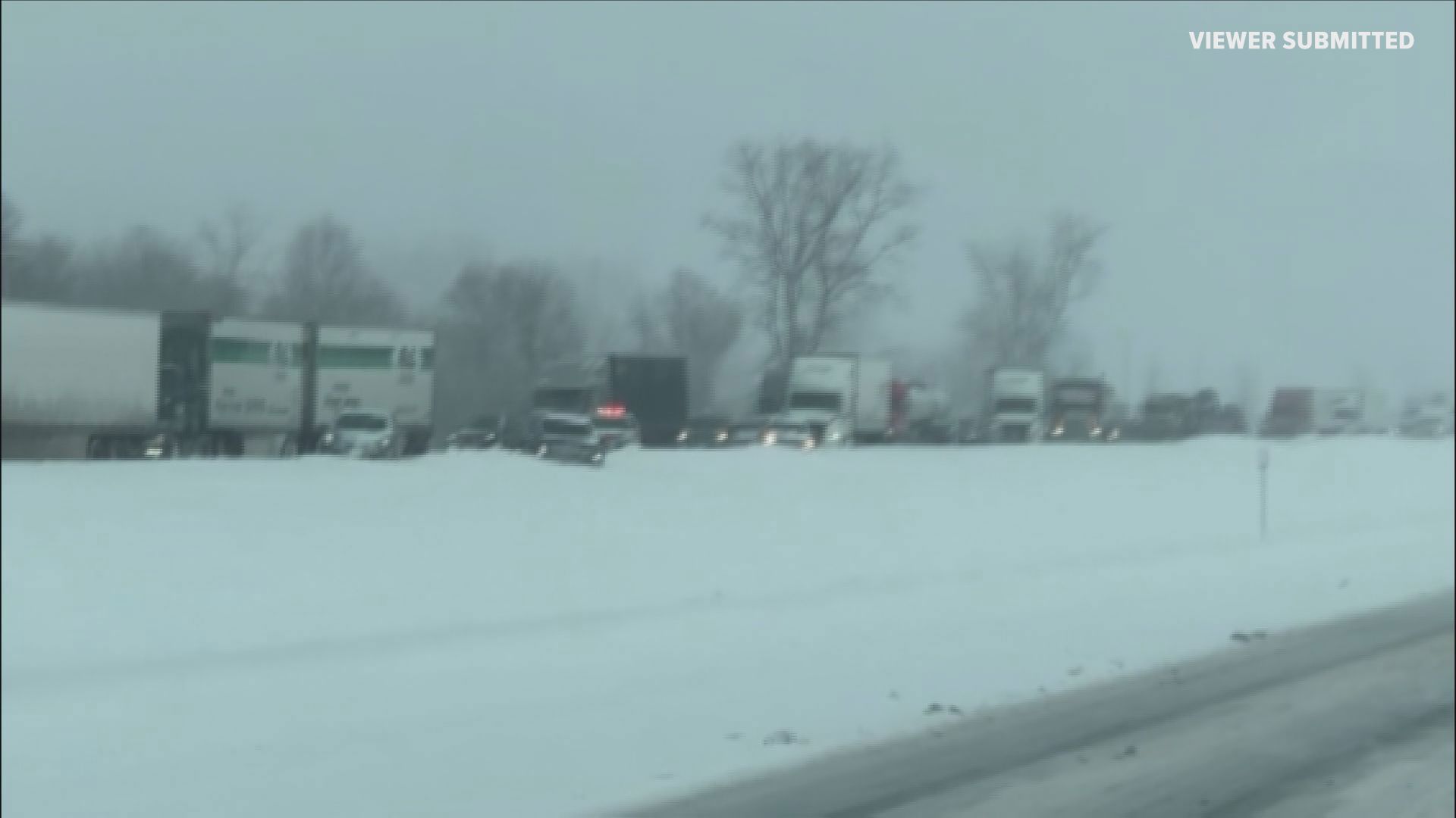 25-30 vehicles involved in crash on I-90 near Batavia | wgrz.com