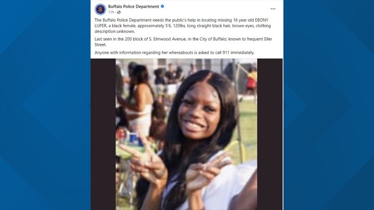 The Buffalo Police need help in locating missing 16-year old teen ...