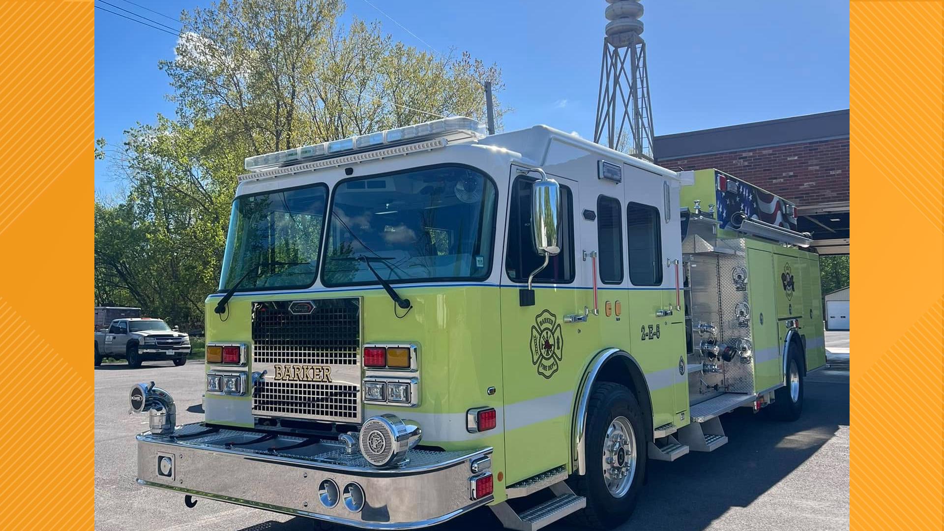 Barker Fire Department seeks new recruits in Niagara County | wgrz.com