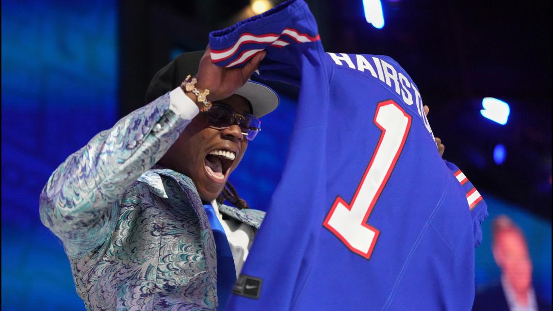 Maxwell Hairston's heartfelt Buffalo Bills draft night | wgrz.com