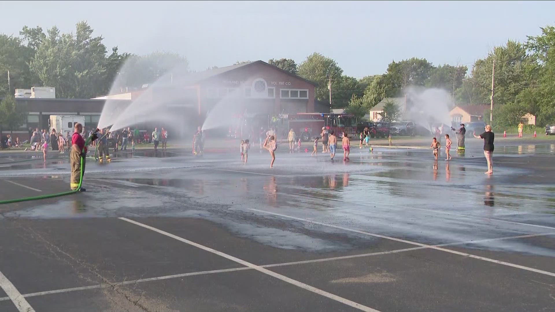 Highland Hose Volunteer Fire Company turning their parking lot into a ...