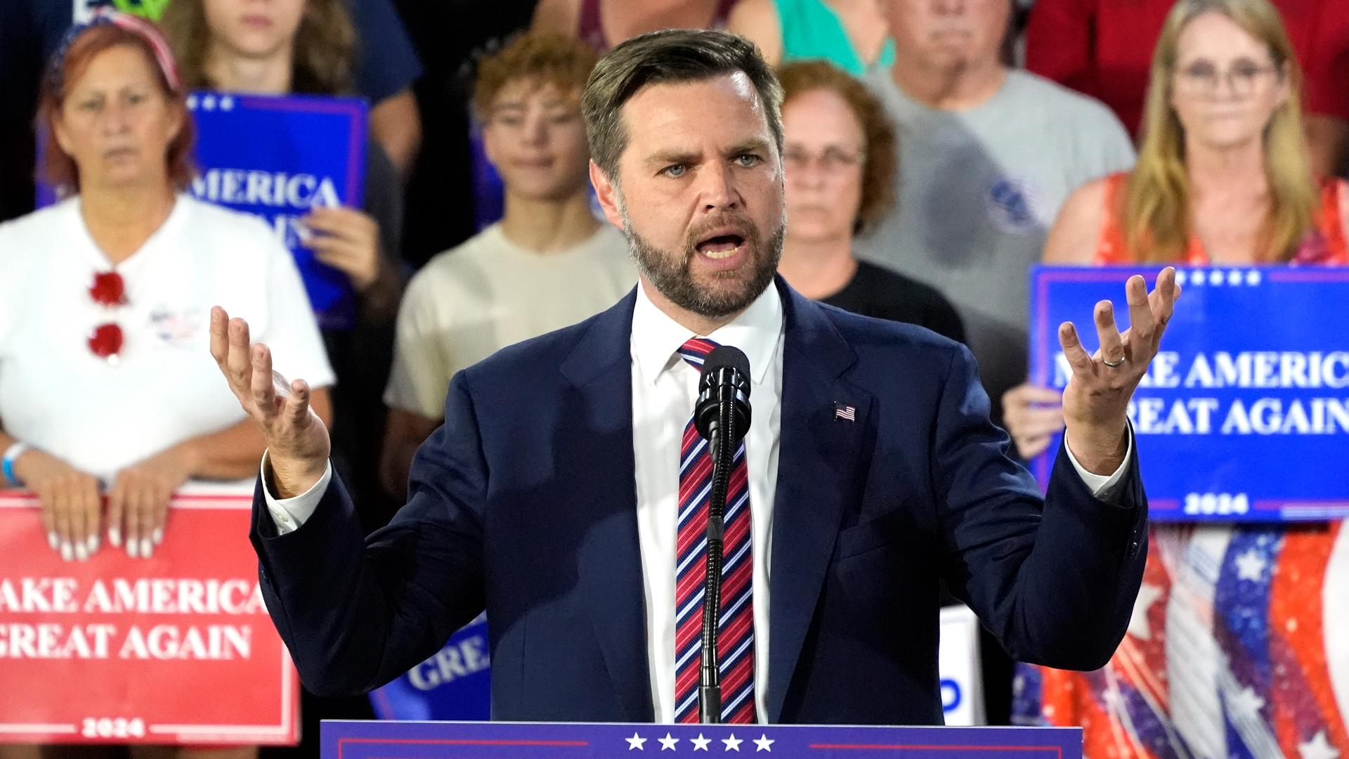 JD Vance holds campaign rally in Erie, Pa. | wgrz.com