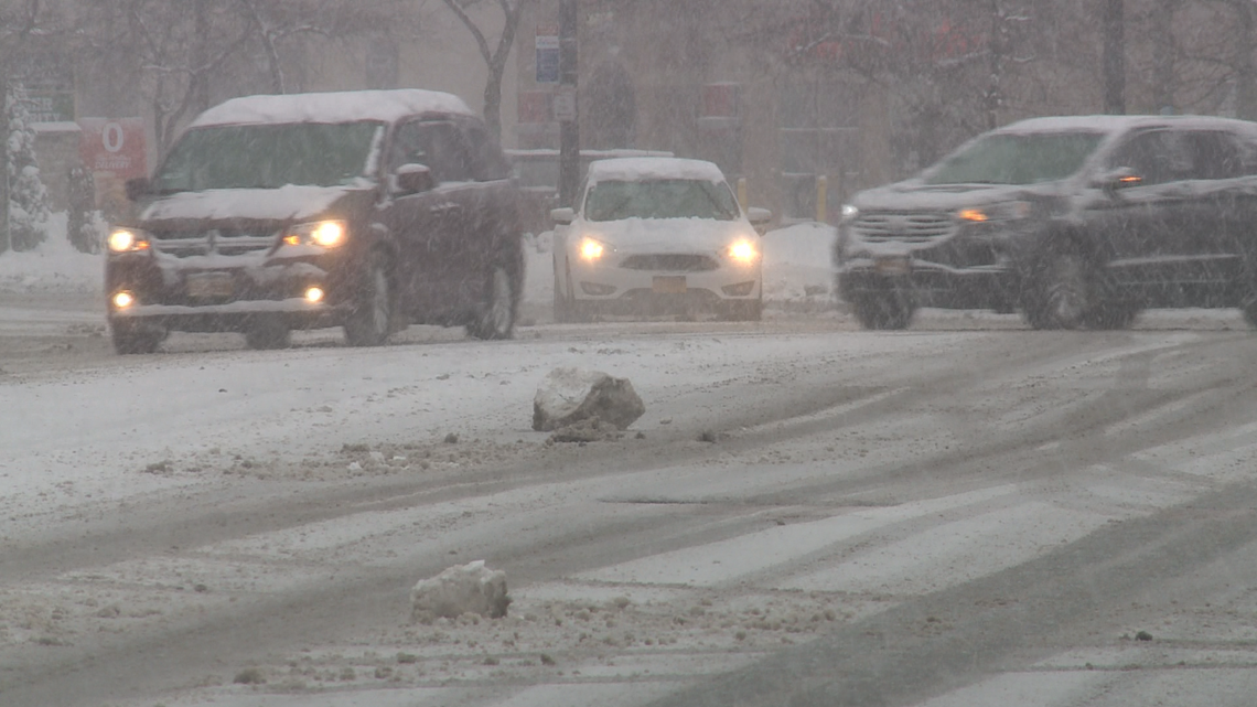 Erie County DPW crews deal with first big winter weather challenge ...