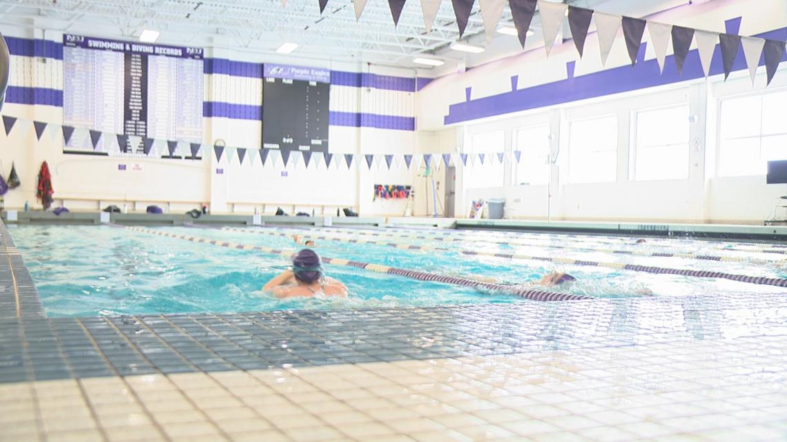 Sports: Niagara swimming celebrates rare feat of conference title sweep ...