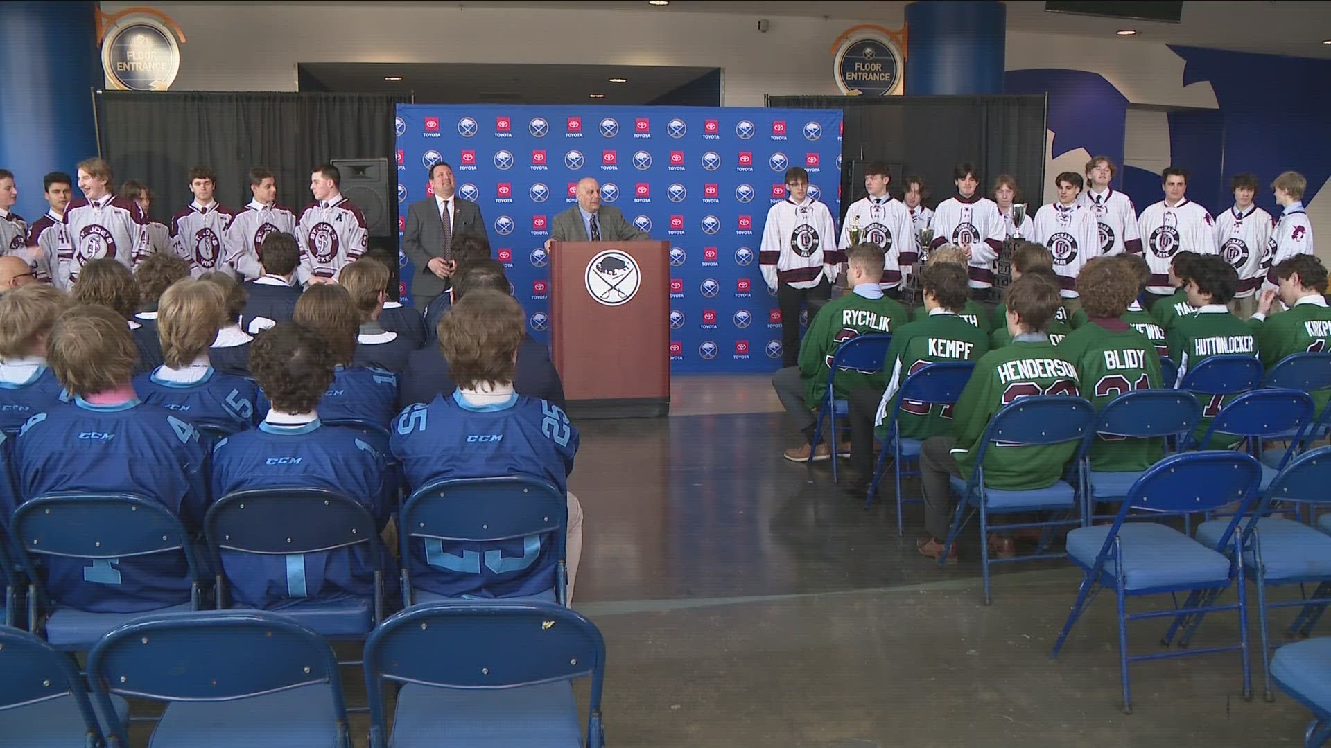 High school hockey championships at KeyBank Center | wgrz.com