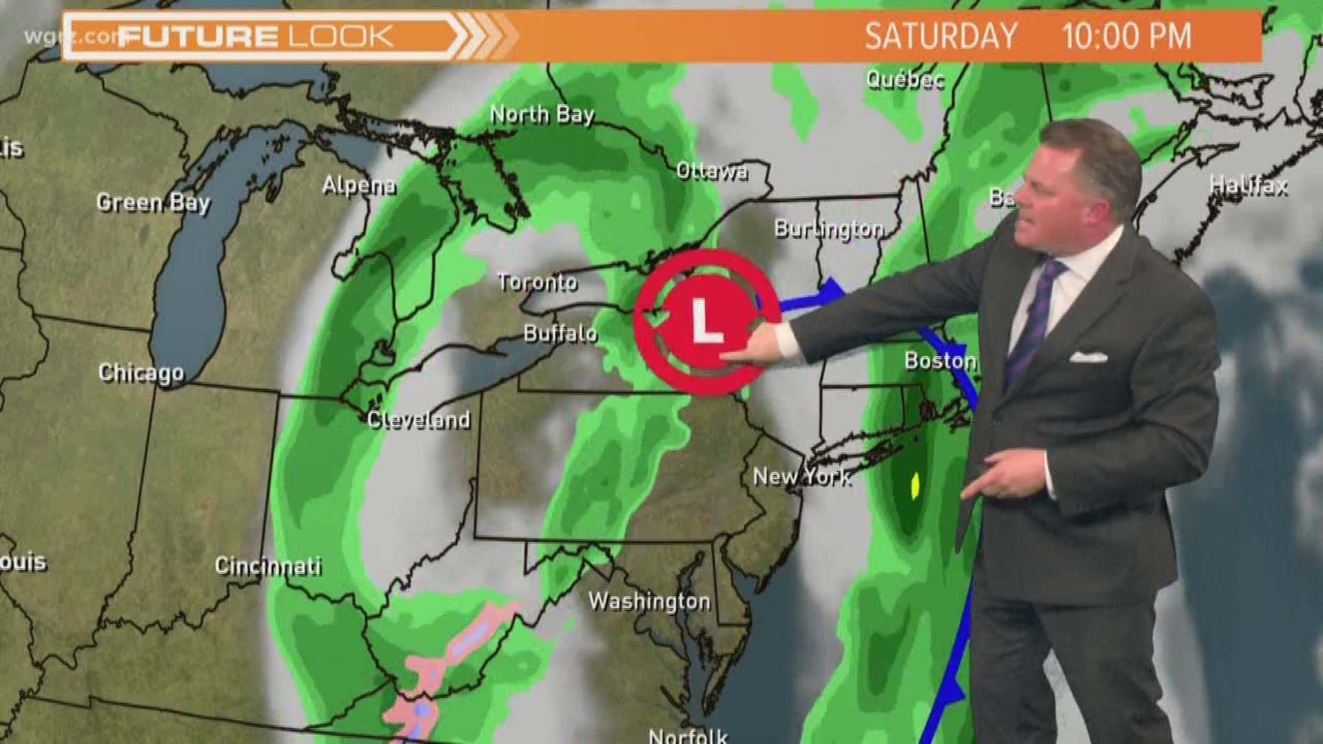 Storm Team 2 Patrick Hammer's Midday Forecast for 4/17/2019 | wgrz.com