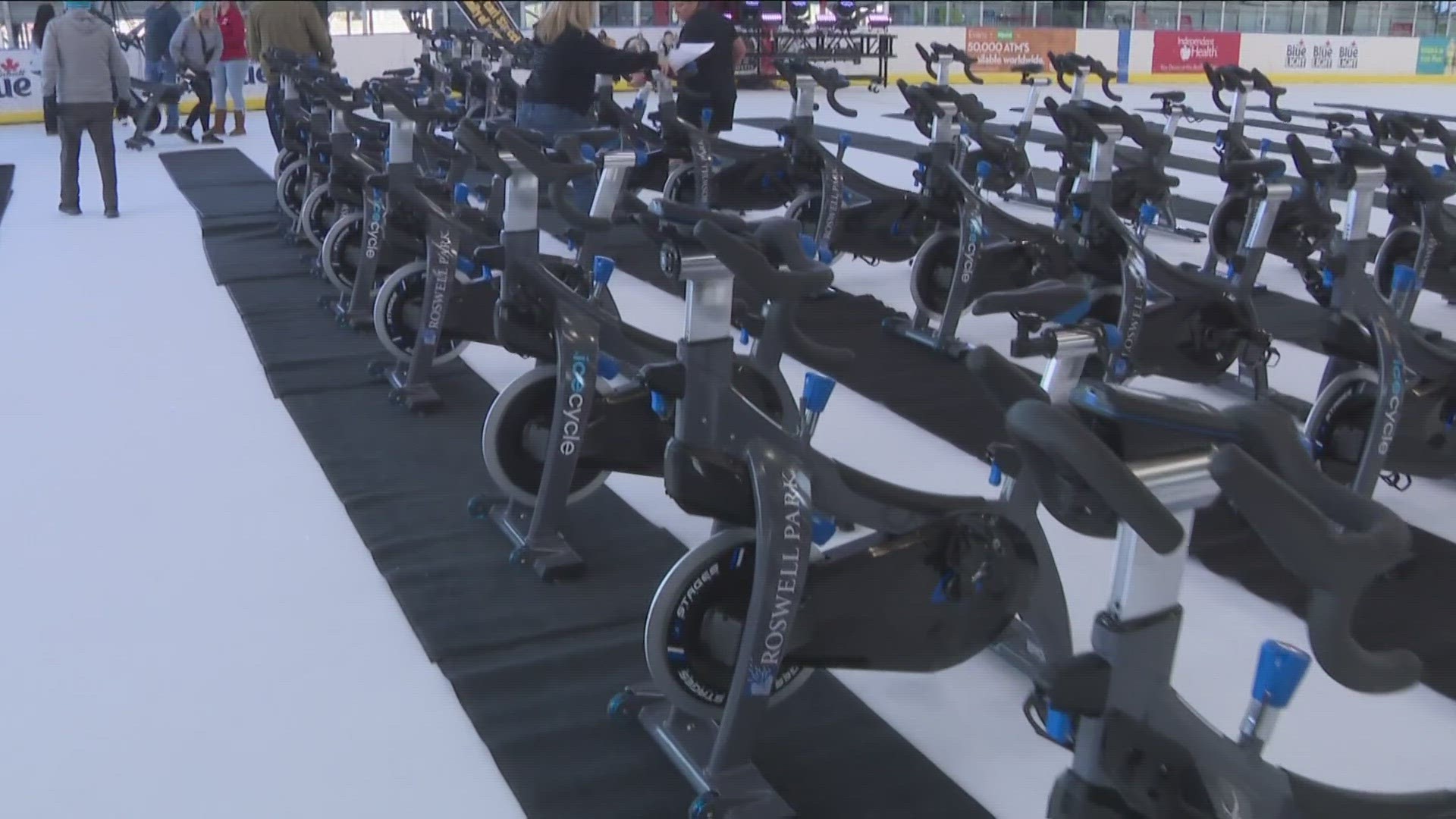 Ice Cycle to end Cancer at Riverworks underway | wgrz.com