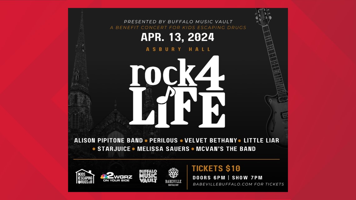 Rock4Life -Benefit Concert for Kids Escaping Drugs | wgrz.com