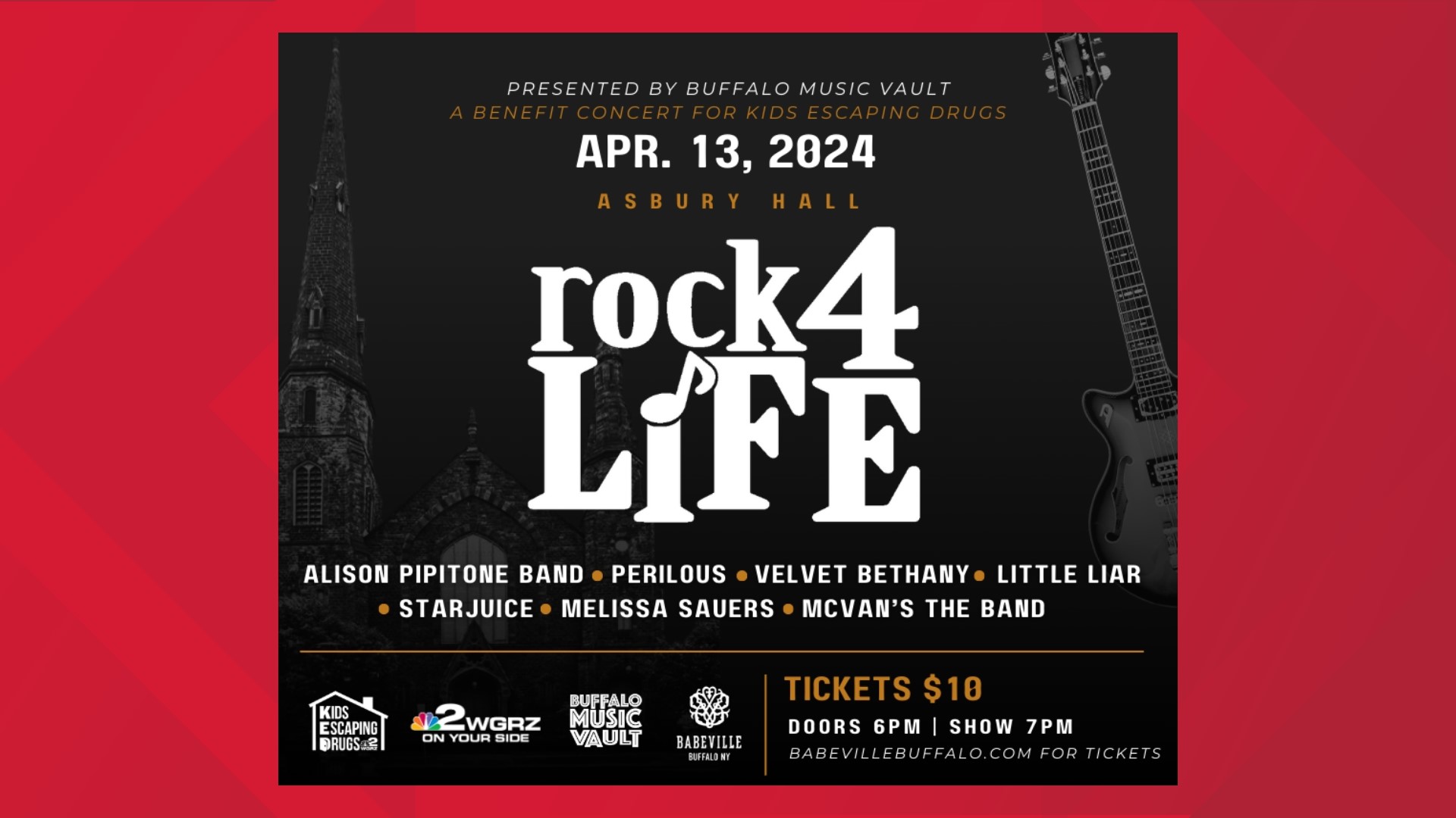 Rock4Life -Benefit Concert for Kids Escaping Drugs | wgrz.com