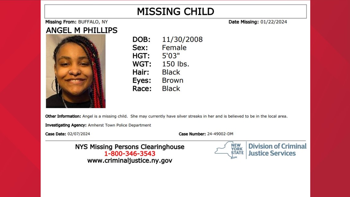 15-year-old missing in Amherst | wgrz.com