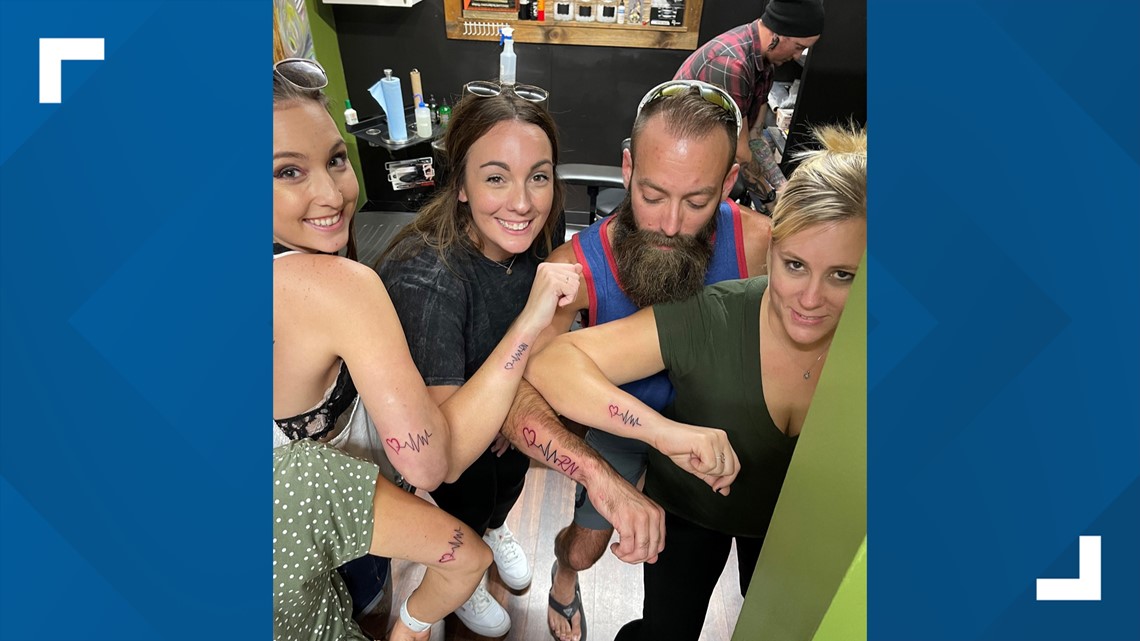 Kenmore Mercy nursing team honors their work with matching tattoos ...