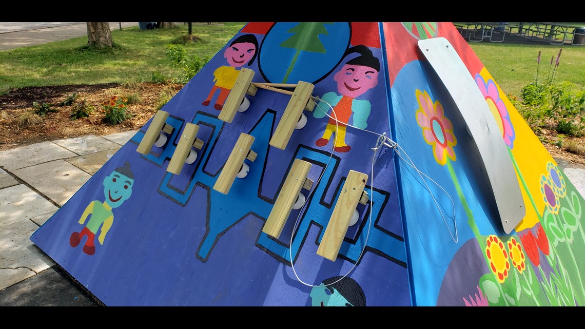 Artpark unveils interactive, musical art that is ADA accessible | wgrz.com