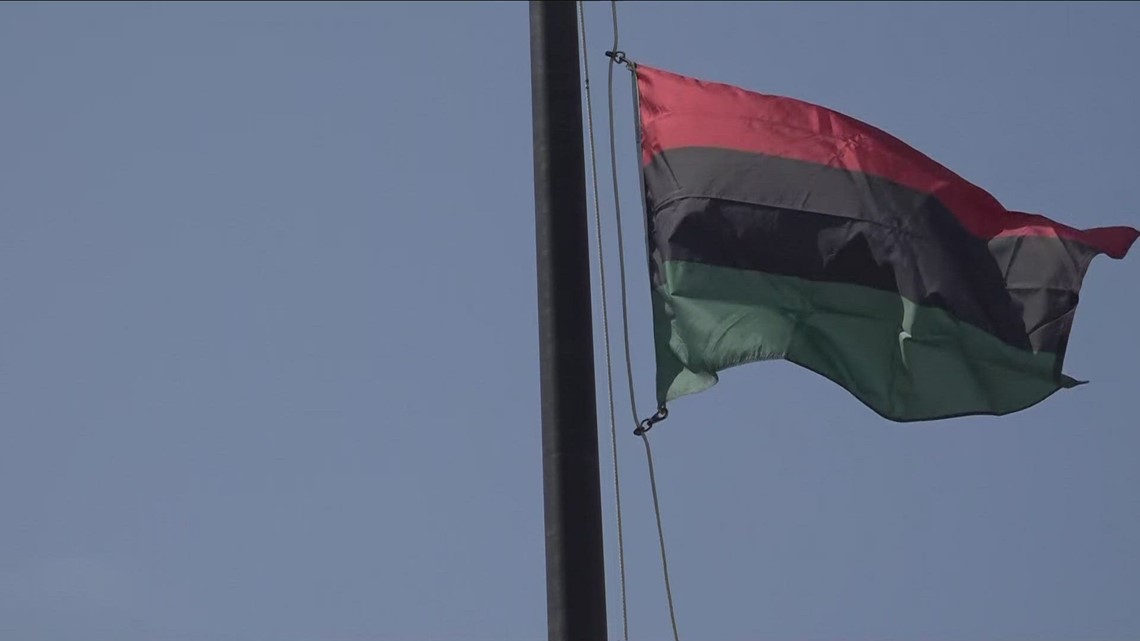 NFTA raises flag to mark Juneteenth | wgrz.com