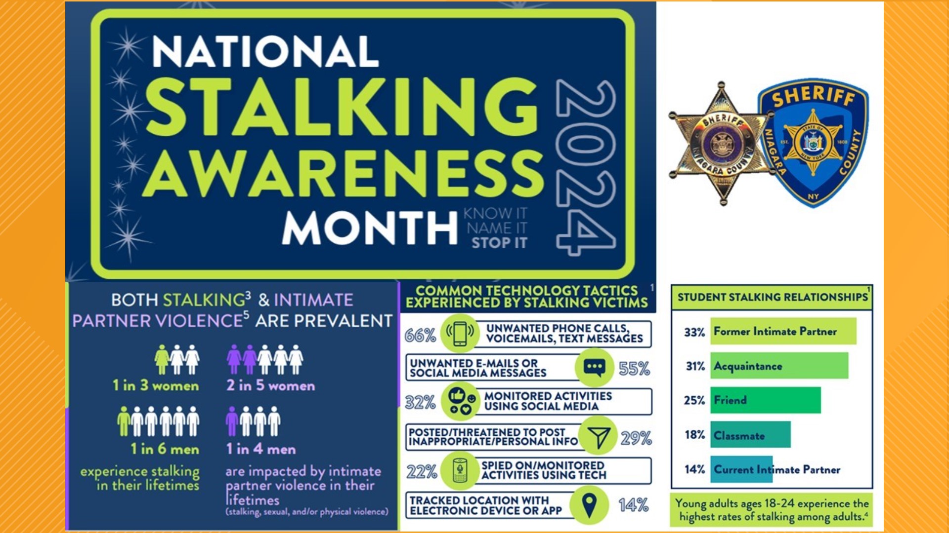 Niagara County Sheriff shares information during National Stalking ...