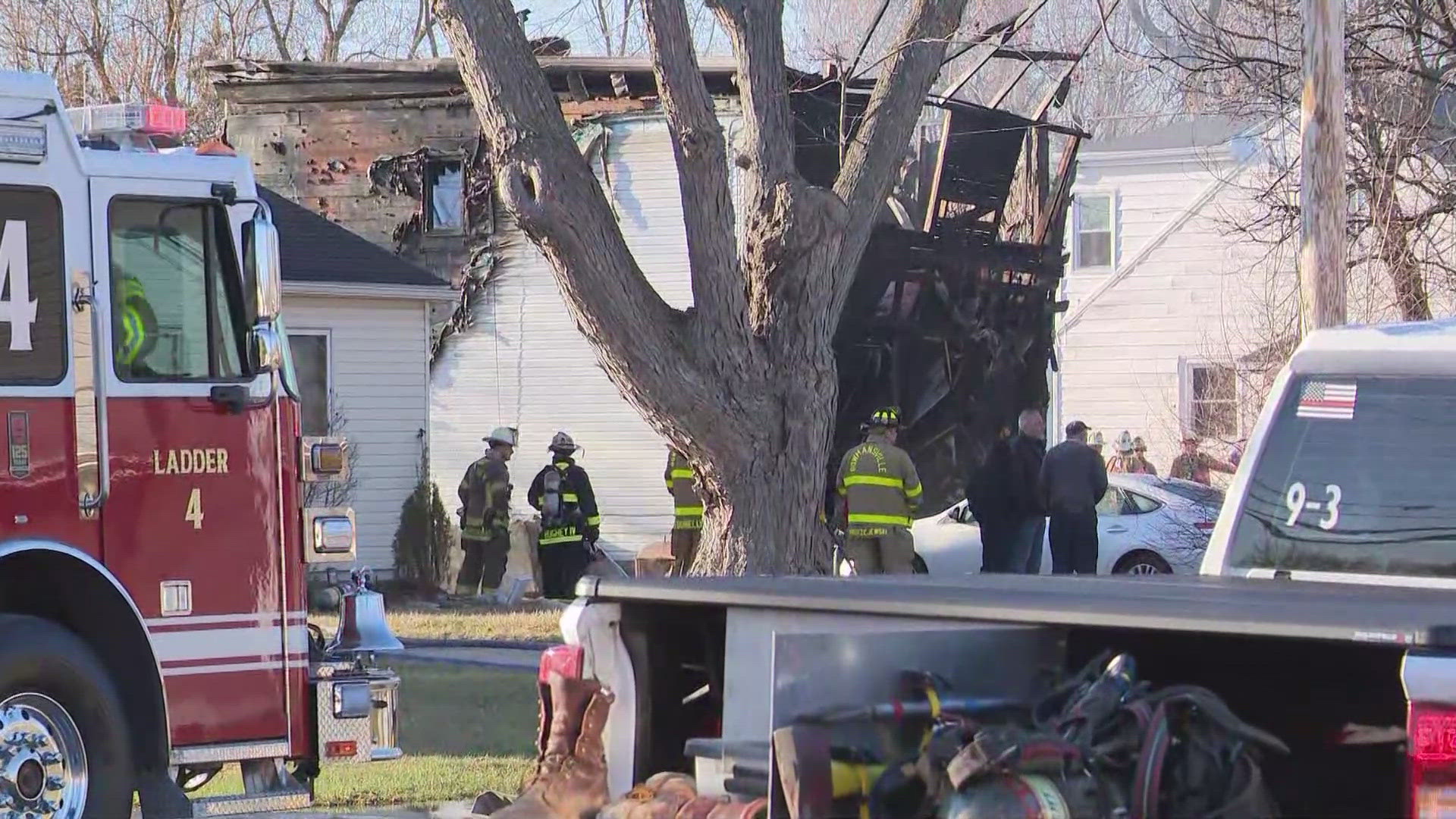 Crews battle large house fire in Lancaster | wgrz.com
