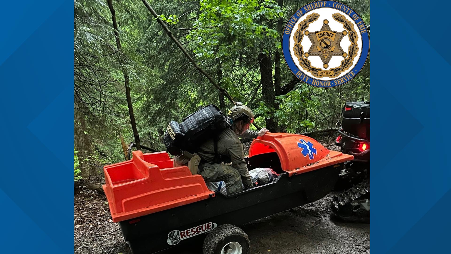 SWAT team rescues injured woman at Chestnut Ridge Park | wgrz.com