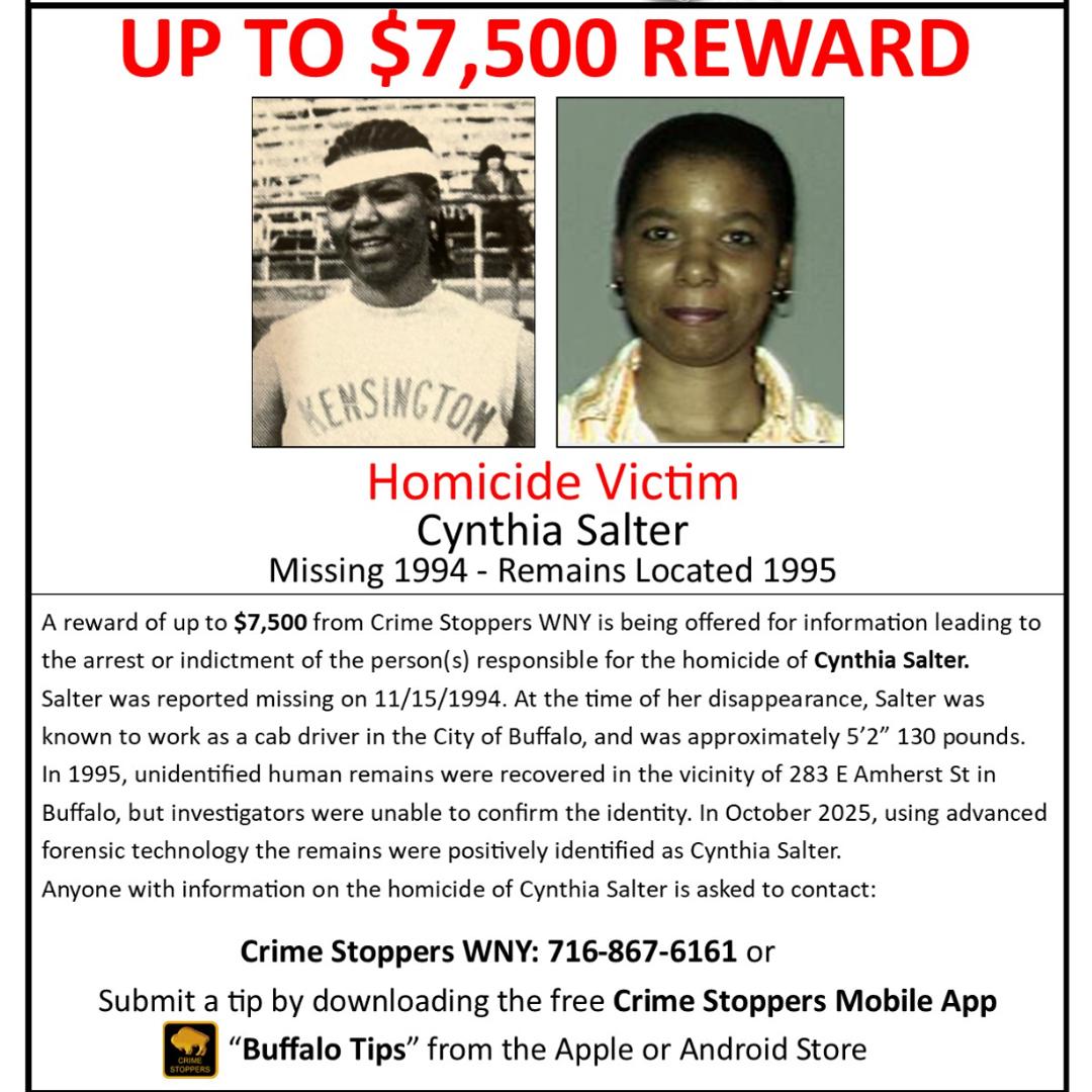 Crime Stoppers issues reward in 30-year-old homicide case | wgrz.com