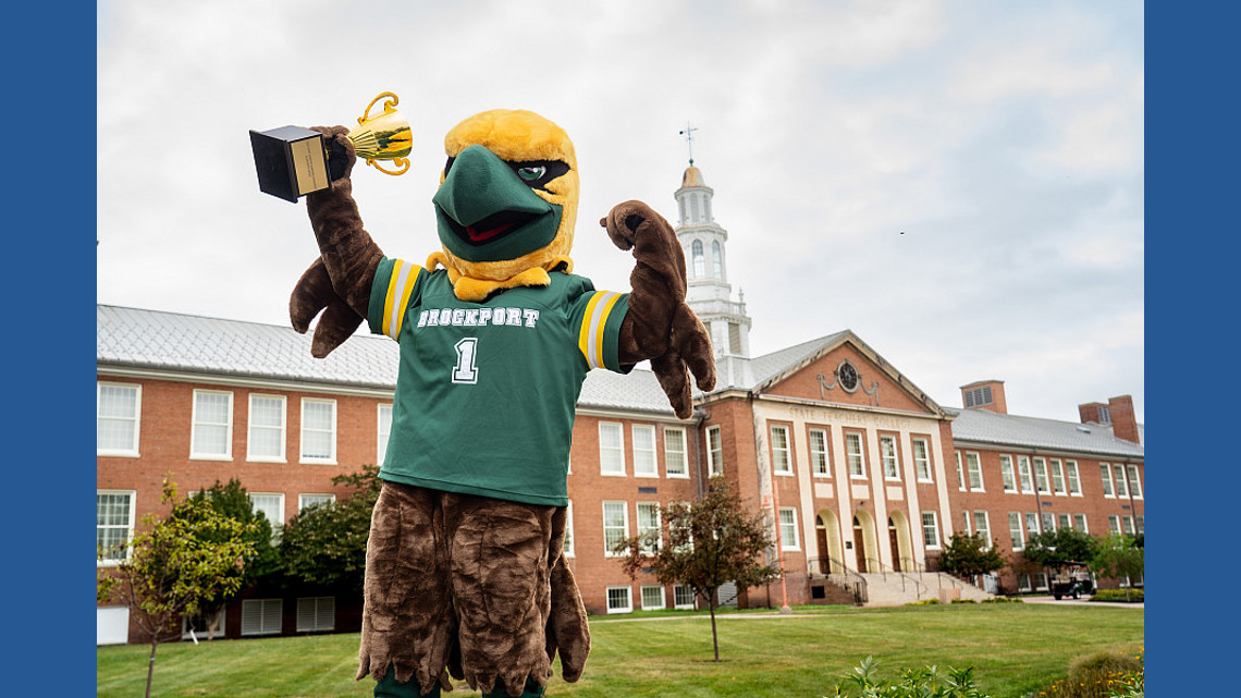 Brockport's Ellsworth Eagle reaches the final round in SUNY Mascot ...
