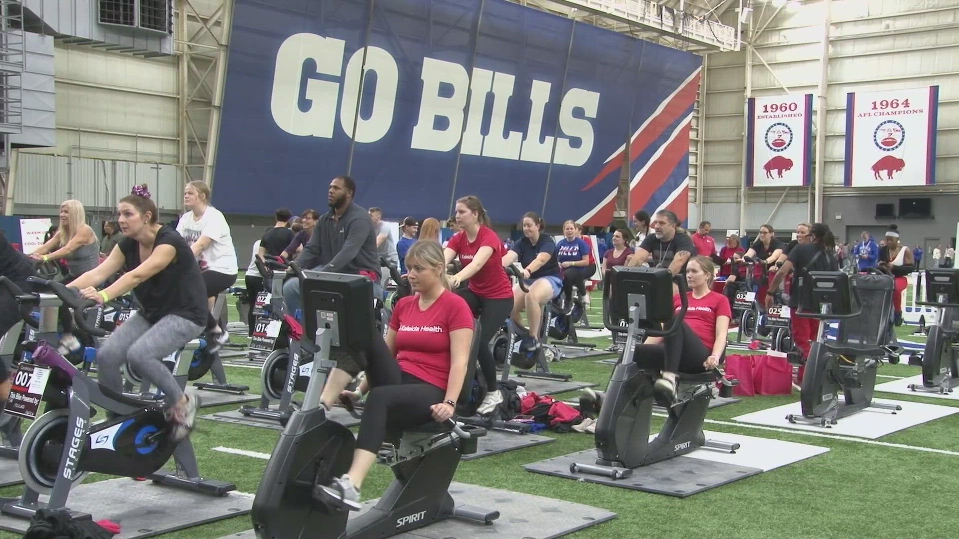 American Heart Association's Cyclenation takes the Buffalo Bills ...