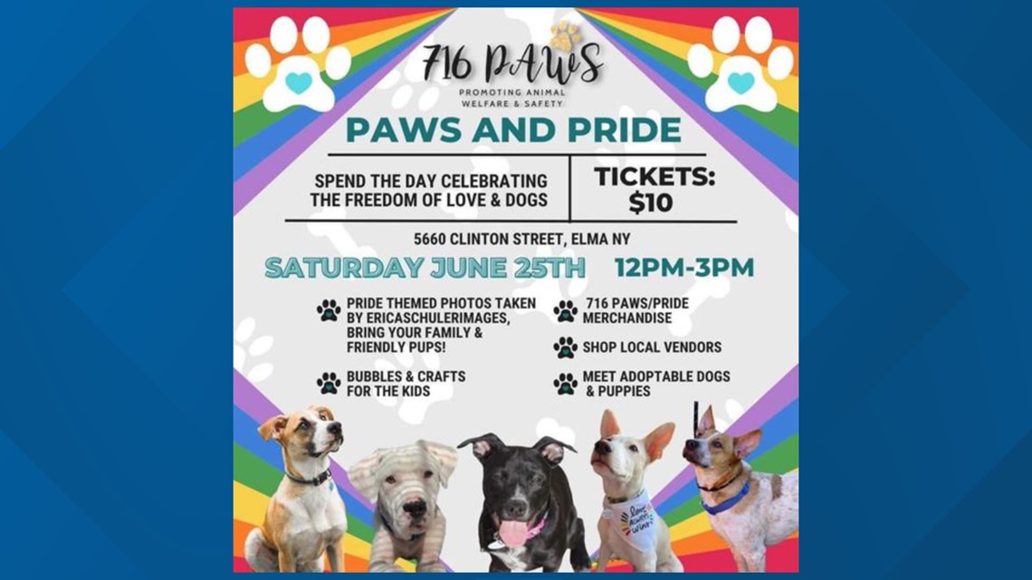 Paws and Pride to be held June 25 | wgrz.com