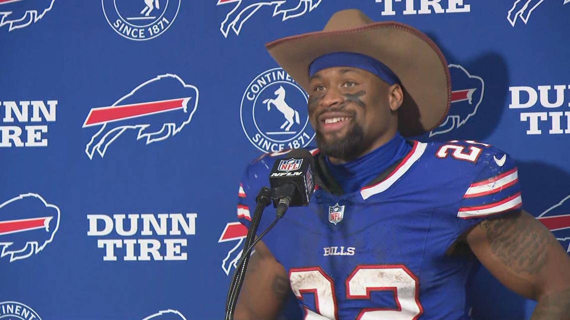 Bills' RB Ray Davis talks about his game in the win against the NY Jets ...