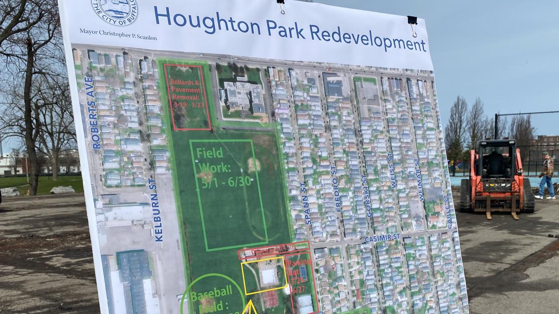 Buffalo begins Houghton Park makeover with $2.3M investment for phase ...