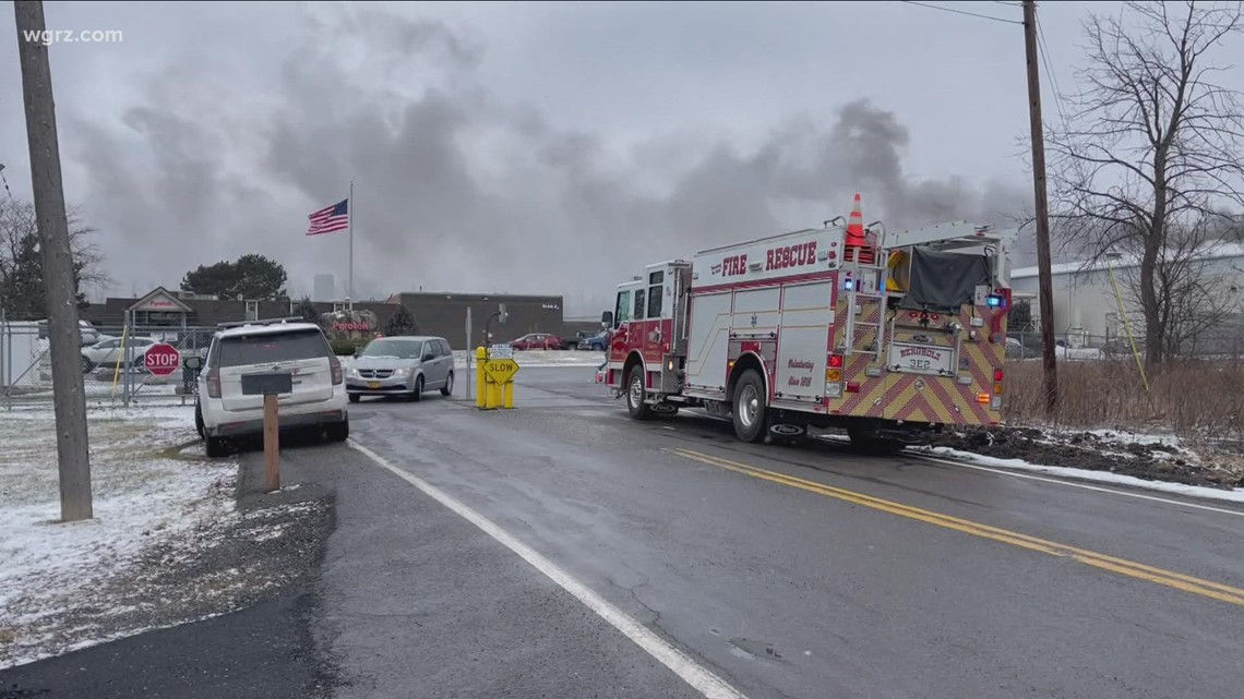 Niagara County officials investigate industrial fire Friday in ...