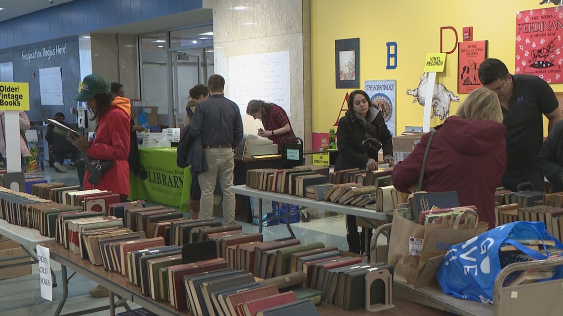 Buffalo Library used book sale | wgrz.com