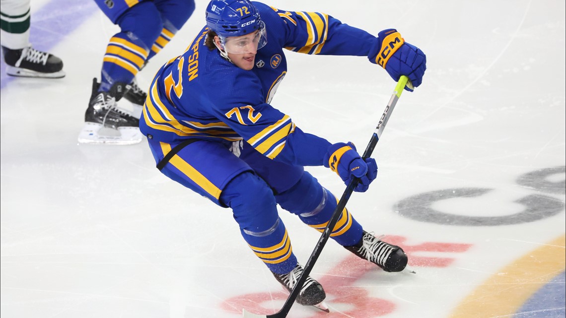 Buffalo Sabres Center Tage Thompson out due to wrist injury | wgrz.com