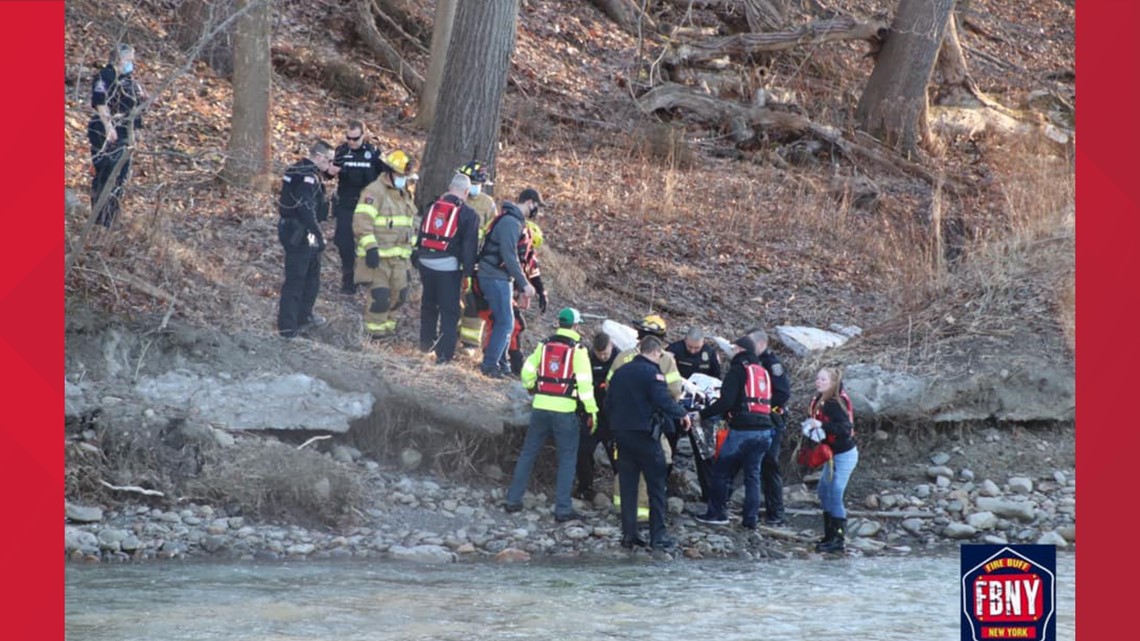 18-year-old man injured in 20-foot fall, rescued from West Seneca creek ...