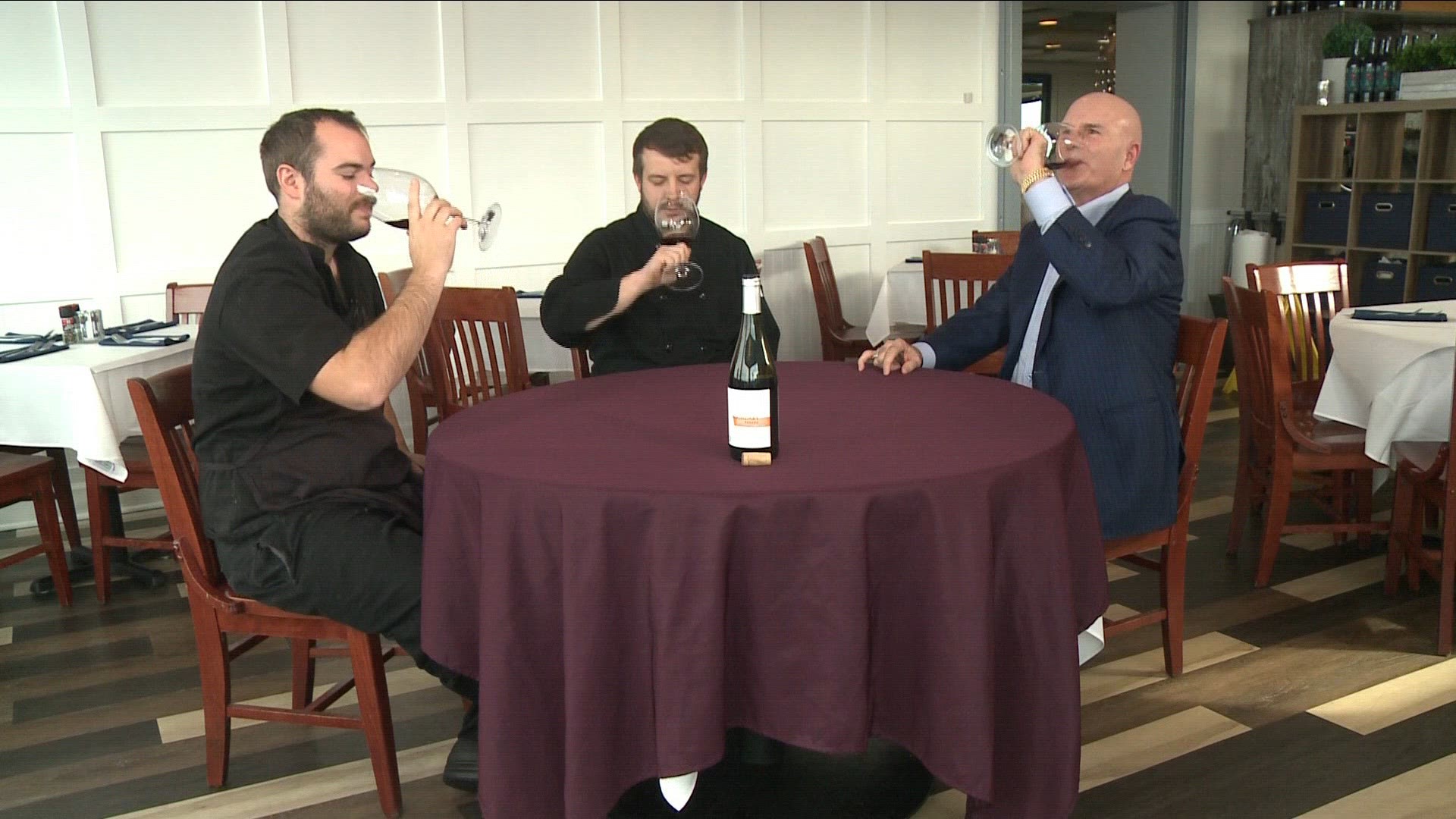 Chefs Robbie Adams and Alex Connors of Lucia's on the Lake talk about ...