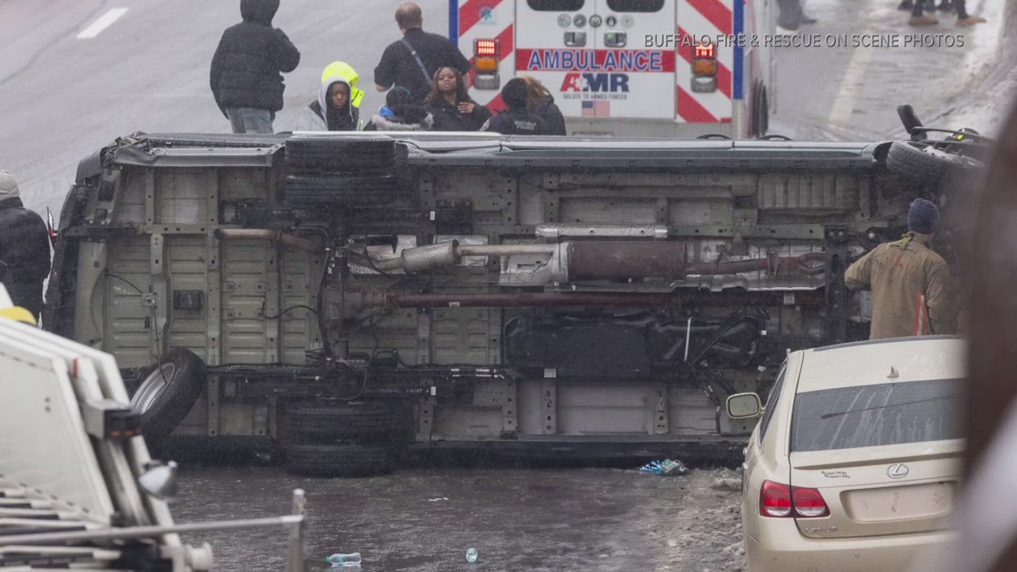Bad weather causes dangerous driving conditions | wgrz.com