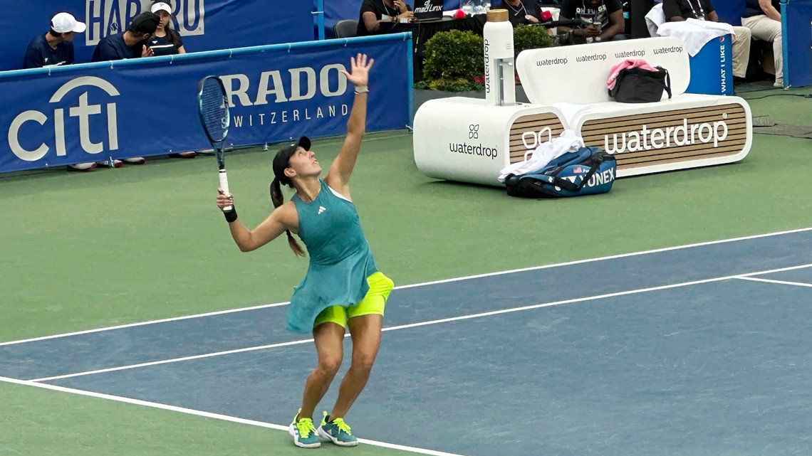 Fourth-ranked women's player Jessica Pegula cruises into the DC Open ...